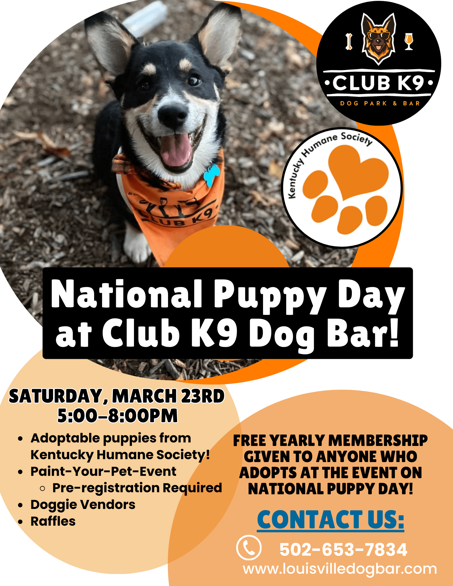 National Puppy Day at Club K9 - Kyhumane
