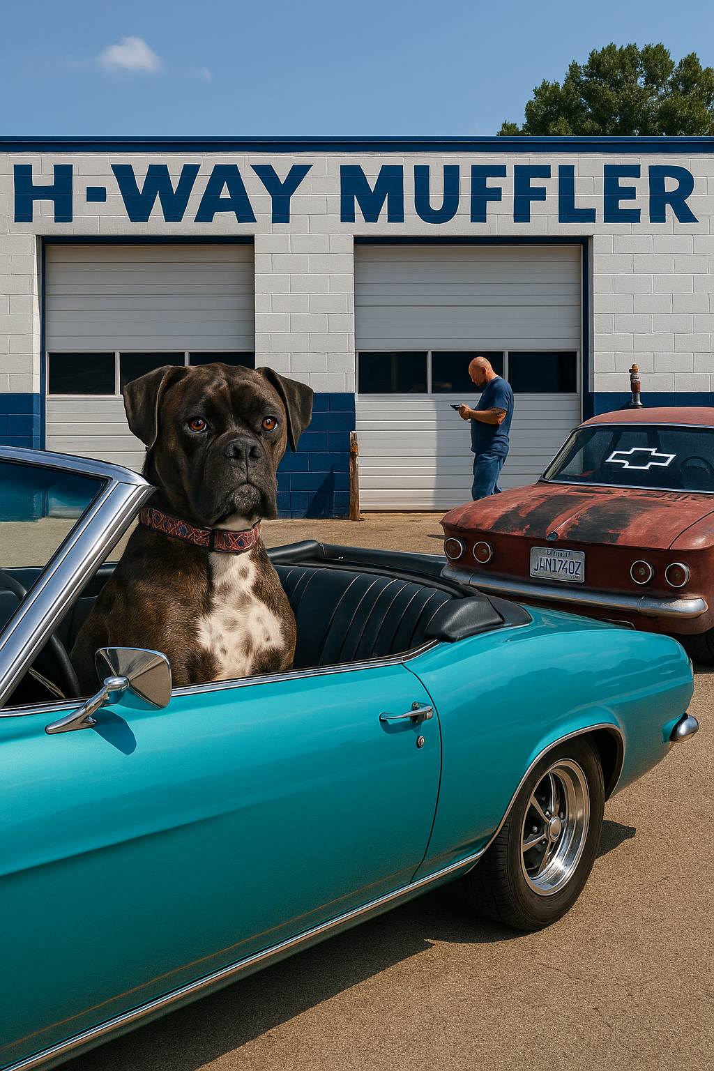 Hi-Way Muffler Car Show - Kyhumane